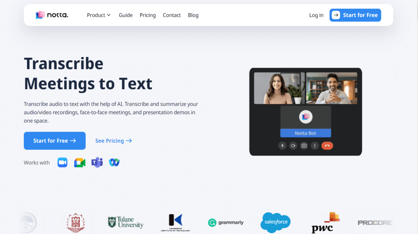 Top 15 Sonix.ai Alternatives in 2023 | Notta