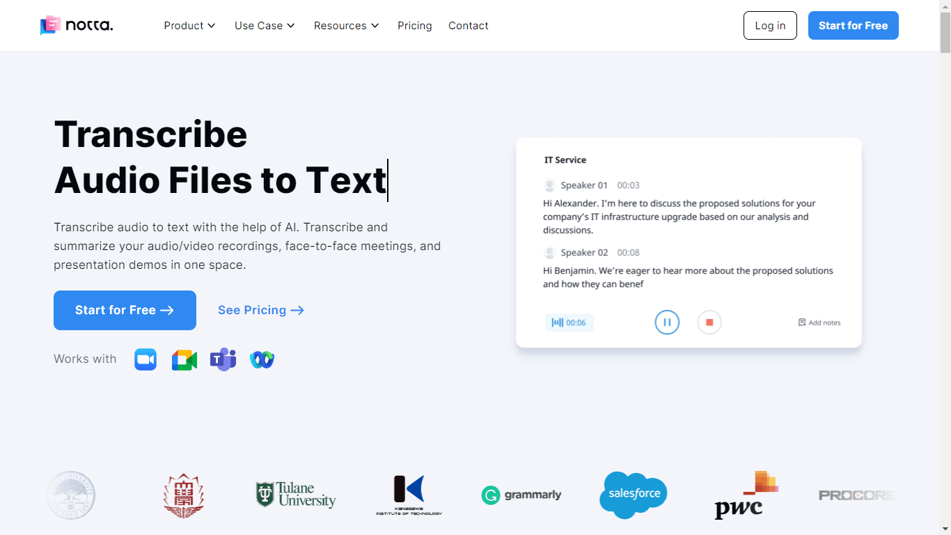 6 Best TranscribeMe Alternatives & Competitors in 2024